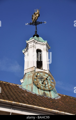 Clock Tower, Town Hall Exchange, West Street, Farnham, Surrey, England ...