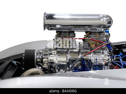 License available at MaximImages.com - Powerful custom drag race car ...