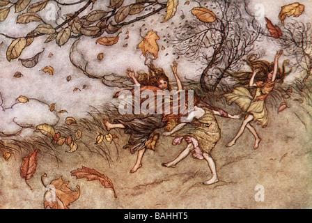 FAIRY TALES - PETER PAN Illustration by Gwynedd M. Hudson, for J.M ...