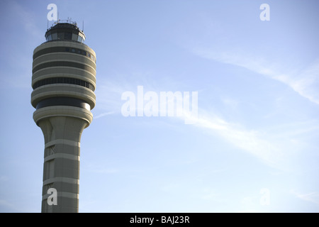 Air Traffic Control (ATC) tower at London Luton Airport Stock Photo - Alamy