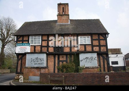 Albrighton Shropshire England UK April View down the High Street of ...