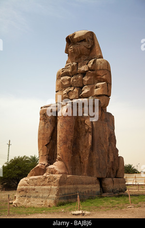 Luxor Egypt Colossi Of Memnon Remains of the Mortuary Temple of ...