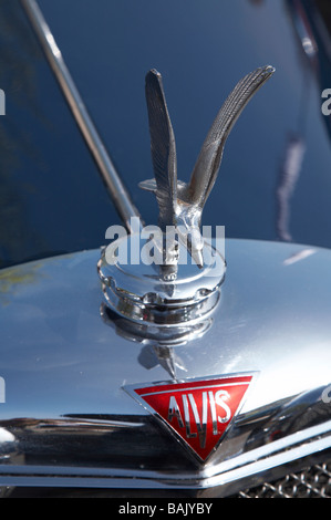 Alvis classic British car logo radiator and grill Stock Photo - Alamy