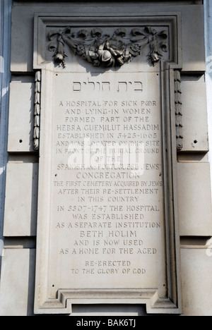 Albert Stern House former Sephardi Beth Holim Hospital at 253 Mile End ...