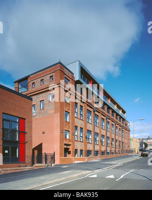 toxteth housing school conversion Stock Photo - Alamy