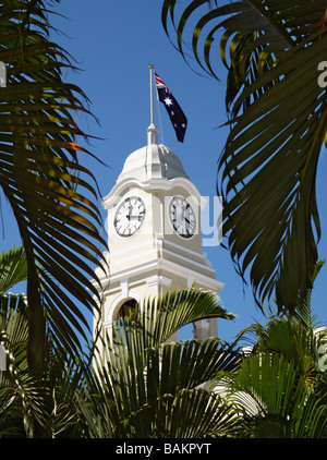 Maryborough Town Hall and Clock Tower, Maryborough Queensland Stock ...