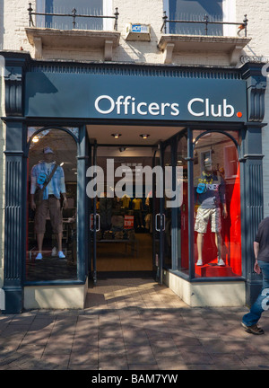 Officers Club shop Stock Photo - Alamy