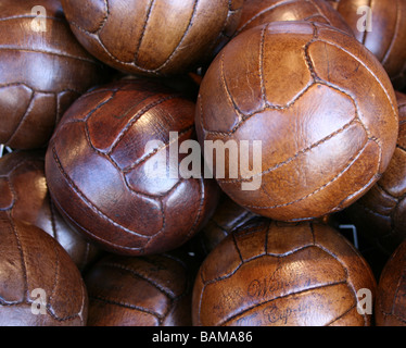 Cluster of Footballs Stock Photo - Alamy