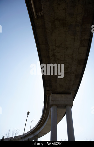 Overpasses, low angle view Stock Photo - Alamy