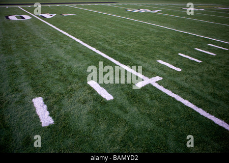 A slanted playing field - football concepts Stock Photo - Alamy