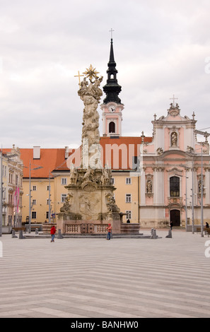the Town Square in St. Polten Austria Stock Photo - Alamy