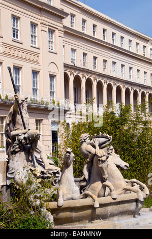 Architecture Promenade and Neptune Fountain The Promenade Cheltenham ...