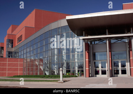 Gallagher Bluedorn Performing Arts Center Cedar Falls Iowa Stock Photo ...