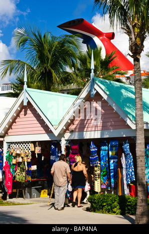 Lucayan cruise terminal and harbour marketplace Grand Bahama Bahamas ...