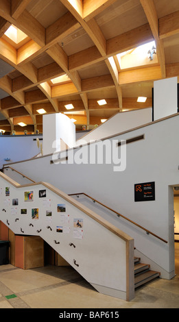 Interior of The Core - Eden Project Stock Photo - Alamy