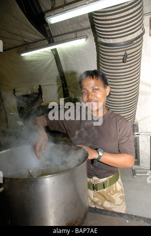 Basra British army base COB Stock Photo - Alamy