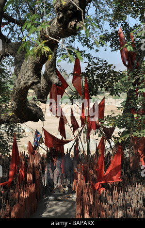 The Tribal Shrine of Poshina Stock Photo - Alamy