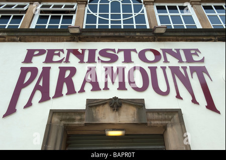 The Penistone "Paramount Cinema", "South Yorkshire",England Stock Photo ...