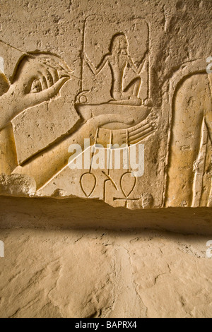 Art work and reliefs from the Mortuary temple of Merneptah on the West ...