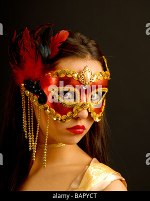 Black Masquerade fancy dress eye mask usually worn during masquerade ...