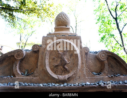 Tombstone of Rabbi Loew, Judah Loew ben Bezalel known as the Maharal of ...