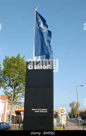 Mercedes Benz, Edgware Rd, Colindale, London Stock Photo - Alamy