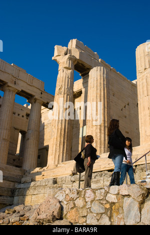 Beulé Gate at the Acropolis of Athens, Greece Stock Photo - Alamy