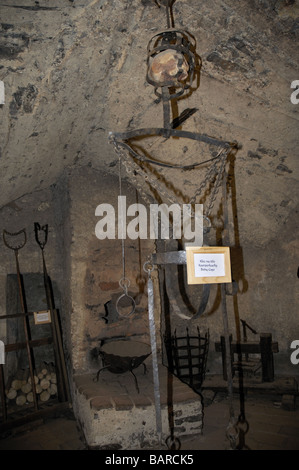 Prague the Capital of the Czech Republic. Dungeon and torture chamber ...