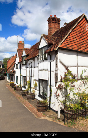 Interesting building in Shere village, Surrey Stock Photo - Alamy