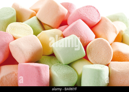Multicolored Marshmallow Background. Background of multi-colored and ...