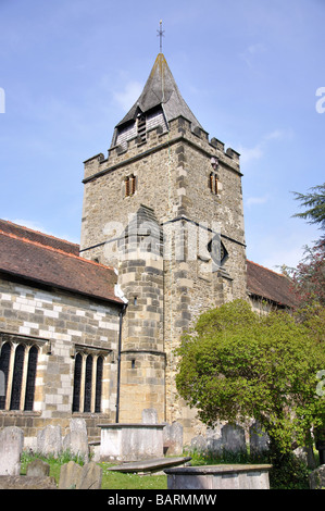 England, West Sussex, Midhurst, Church of St.Mary Magdalen and St.Denys ...