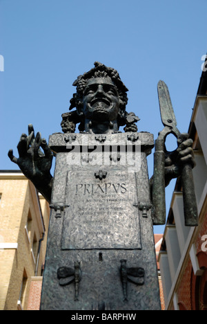 Priapus sculpture by Alexander Stoddart at 68 Vincent Square Pimlico ...