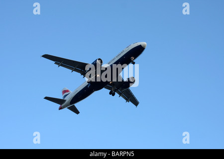 BA Plane in flight Stock Photo - Alamy