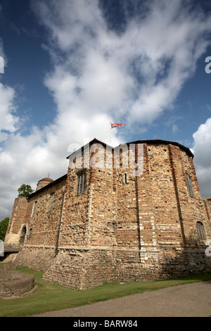 Colchester Castle, the oldest Norman keep in the U.K., built on Roman ...