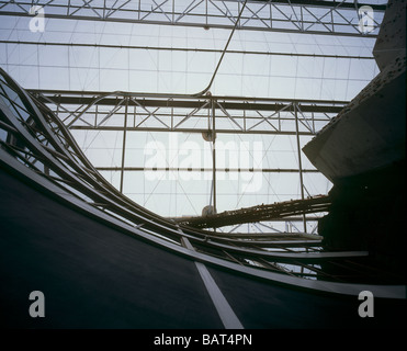 Canopy Roof of the Eica Ratho Indoor Climbing Edinburgh Scotland Stock ...