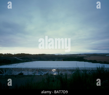 Canopy Roof of the Eica Ratho Indoor Climbing Edinburgh Scotland Stock ...