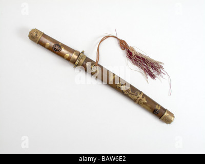 Antique Japanese miniature samurai sword circa 1910 Stock Photo - Alamy