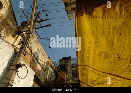 Typical indian style wiring post in Ooty. India, Tamil Nadu, Ooty ...