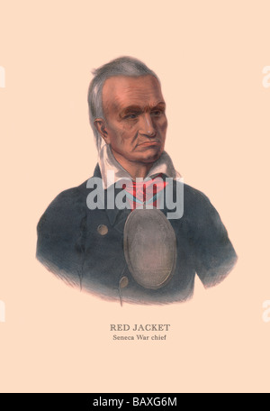 Red Jacket, a Seneca War Chief, c. 1750–January 20, 1830. Native ...