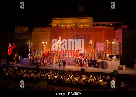 Opera Performance of A Masked Ball by Verdi with fireworks, Pafos ...