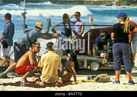 Film crew at work, Australia Stock Photo - Alamy