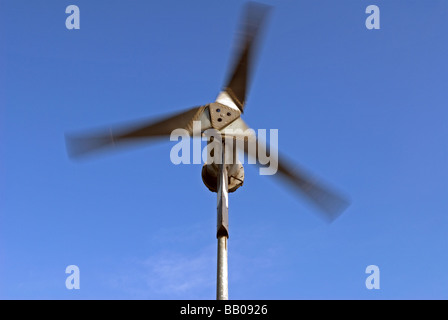 6KW wind turbine manufactured by Proven Energy, suppling electricity to ...