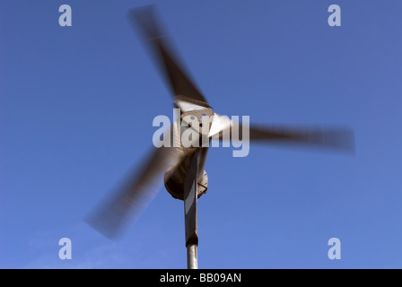 6KW wind turbine manufactured by Proven Energy, suppling electricity to ...
