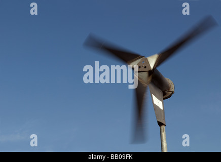 6KW wind turbine manufactured by Proven Energy, suppling electricity to ...