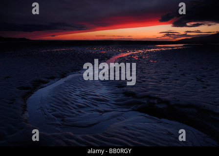 UK Sandscale Haws Roanhead. Sunset view from Sandscale Haws near ...