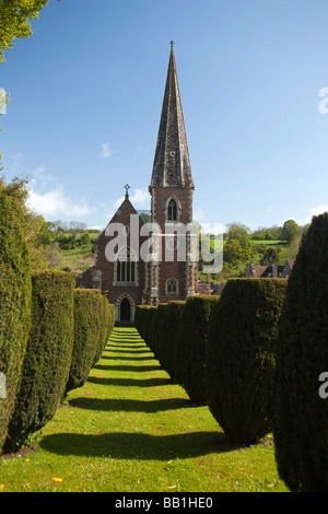 St Peter`s church Clearwell Forest of Dean West Gloucestershire England ...