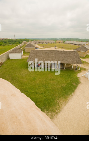 VIEW OF FORT SNELLING GROUNDS FROM ATOP OF THE BATTERY TOWER Stock ...