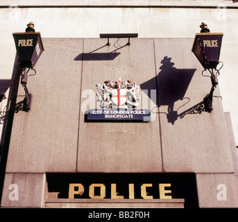 City of London Police, Bishopsgate, police station, London, UK. Police ...