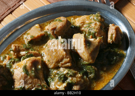 Korma sabzi is a tender diced chicken marinated in tangy masala and ...