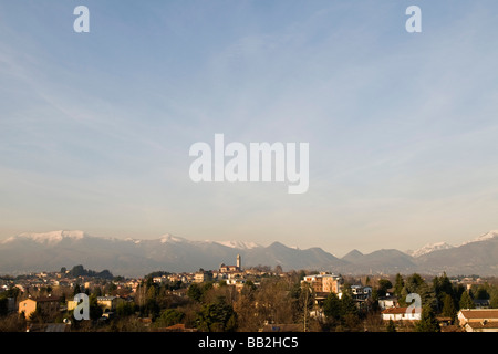 Panorama of Inverigo Province of Como Italy Stock Photo - Alamy